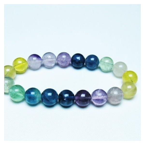 ◆ポイント3倍！春を慈しむ桜模様フェア開催中◆■商品名フローライト 蛍石 ブレスレット■天然石名フローライト 蛍石■サイズ粒直径:約11mm(±0.5mm) 　内周:約165mm(±5mm)■重量37.8g■商品番号111-45718