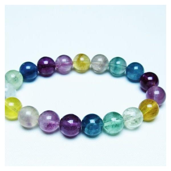 ◆爆買WEEK！最大1,000引クーポン＋ポイント7％◆■商品名フローライト 蛍石 ブレスレット■天然石名フローライト 蛍石■サイズ粒直径:約10mm(±0.5mm) 　内周:約157mm(±5mm)■重量33.3g■商品番号111-45729