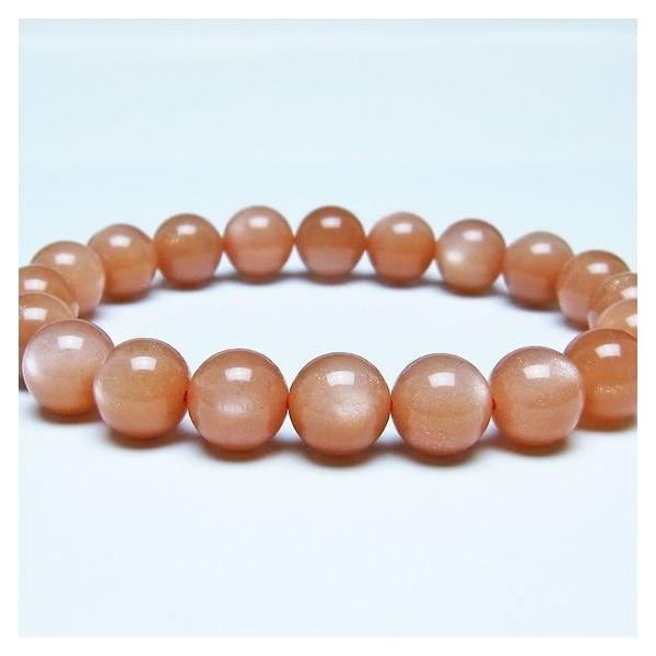 ■商品名オレンジムーンストーン ブレスレット■天然石名オレンジムーンストーン■サイズ粒直径:約10mm(±0.5mm) 　内周:約170mm(±5mm)■重量30g■商品番号111-48621