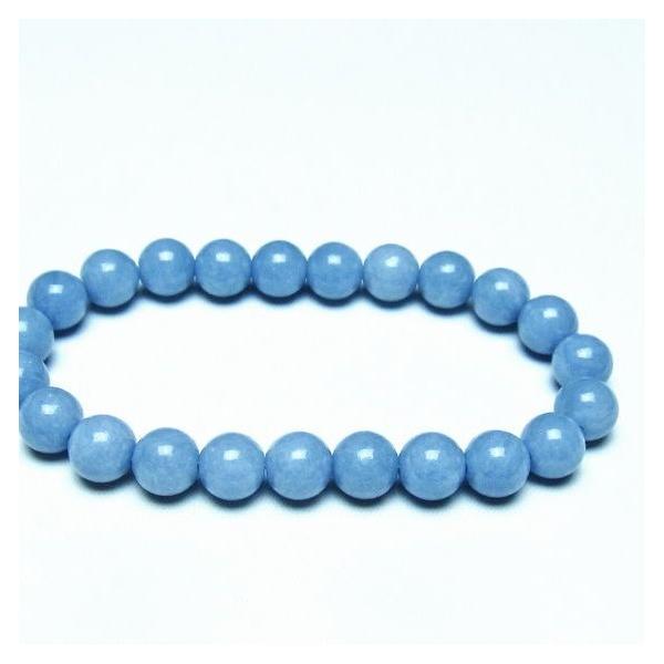 ◆ポイント3倍！春を慈しむ桜模様フェア開催中◆■商品名エンジェライト ブレスレット■天然石名エンジェライト■サイズ粒直径:約8mm(±0.5mm) 　内周:約159mm(±5mm)■重量20.5g■商品番号111-49528