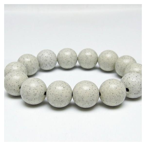 ◆5のつく日 10％オフクーポン配布中◆■商品名北投石 ブレスレット■天然石名北投石■サイズ粒直径:約16mm(±0.5mm) 　内周:約170mm(±5mm)■重量62.2g■商品番号111-50111