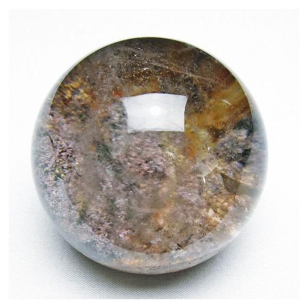 ◆ポイント3倍！春を慈しむ桜模様フェア開催中◆■商品名ガーデンクォーツ 丸玉 61mm■天然石名ガーデンクォーツ■サイズ粒直径:約61mm■重量294g■商品番号151-8056ガーデンクォーツ丸玉