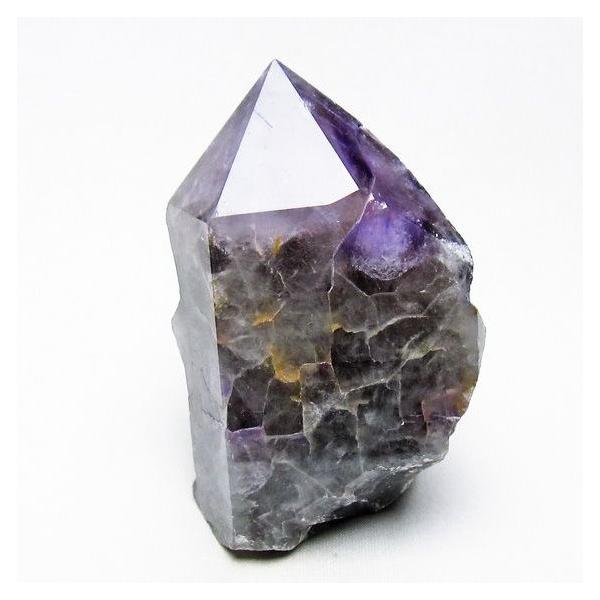 ◆ポイント3倍！春を慈しむ桜模様フェア開催中◆■商品名アメジスト 原石■天然石名アメジスト■サイズ高さ:約100mm 横:約65mm 厚さ:約55mm■重量407g■商品番号152-3540