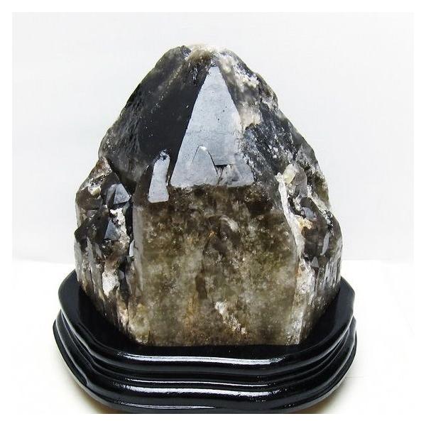 ■商品名モリオン 黒水晶 原石■天然石名モリオン 黒水晶■サイズ高さ:約200mm 横:約160mm 厚さ:約150mm■重量5.5Kg■商品番号191-540