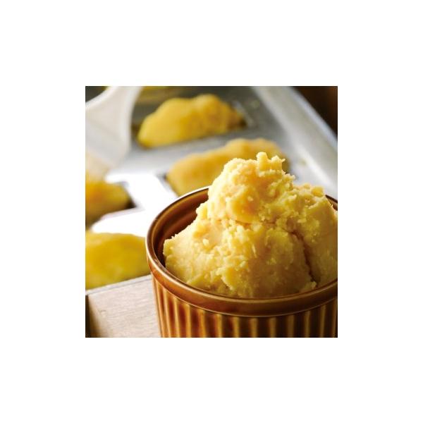 成形して焼くだけ！簡単に本格的なスイートポテトが作れます。焼きいもにしたペーストを使うことで、焼きいもの甘みとさつまいもの風味豊かな味わいが楽しめます。ミルクとバターを絶妙なバランスで配合し、しっとりとした食感に仕上げました。解凍するだけで...