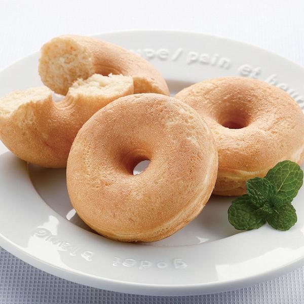 ◇ポイント：国産大豆を原料とした豆乳を使用し、しっとりとした焼きドーナツに仕上げました。カルシウム・鉄入りです。◇最終加工地：日本(広島)◇主要原材料：ミックス粉(小麦粉、砂糖、でん粉、粉末油脂、卵白粉)(国内製造)、全卵、還元水あめ、豆乳...