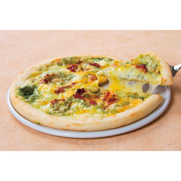 外はパリッ、中はもちっとした食感が最大の特徴のフチ付きクラストです。◇最終加工地：日本(千葉)◇主要原材料：小麦粉(国内製造)、植物油脂、イースト、食塩、砂糖、麦芽粉末、(一部に小麦を含む)◇内容量：5枚入 1枚 約108g φ約19cm◇...