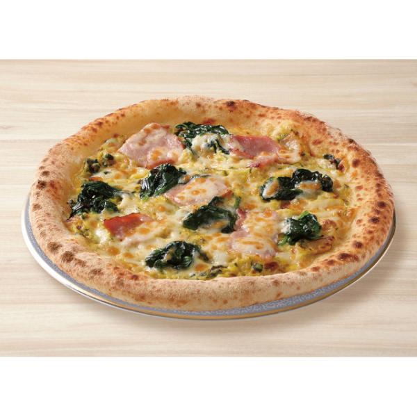 まろやかなやさしい味わい！1枚1枚丁寧に手伸ばししたピザ生地を高温で焼き上げた自慢の逸品です。外側がパリッ！中モッチリピザは生地が命。◇最終加工地：日本(宮城)◇内容量：260g(1枚) 1枚 260g φ225×8mm◇調理方法：自然解凍...