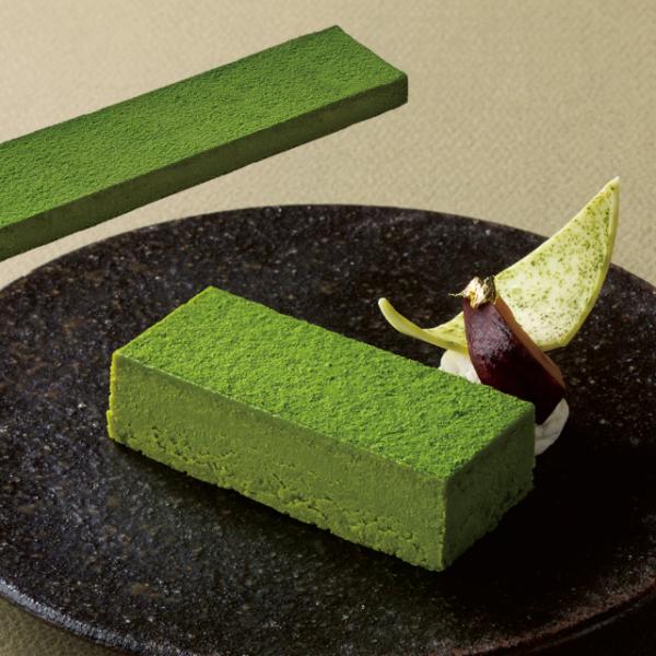 宇治抹茶を使用した奥深い香りと苦味を味わえる、濃厚抹茶テリーヌです。◇最終加工地：日本(群馬)◇主要原材料：油脂加工品、乳等を主要原料とする食品、砂糖、チョコレート、加糖卵黄、脱脂粉乳、でん粉、抹茶、小麦粉、抹茶加工品、インスタントコーヒー...
