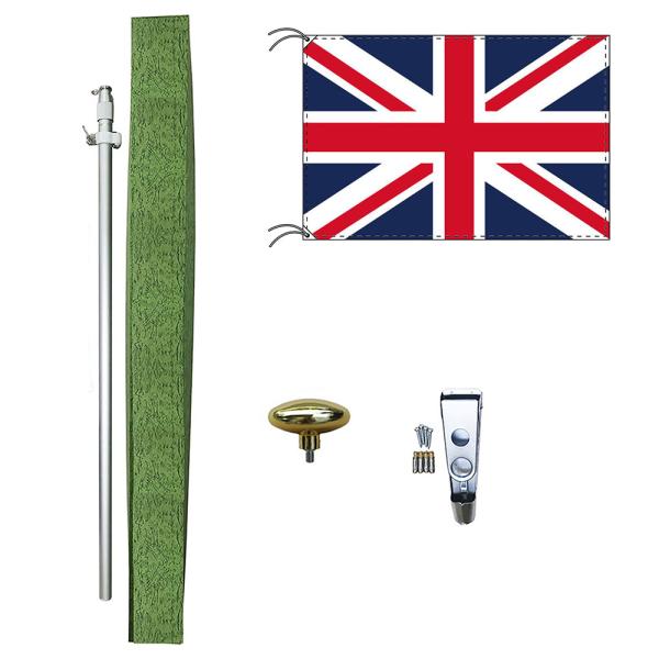 【セット内容】70×105cm 国旗1.5mシルバーポール9cm金色扁平玉壁面設置用受金具●国旗 基本仕様国旗サイズ：70×105cm材質：テトロン（トロピカル）縫製：四方ミシン縫製・白レザーハトメ加工/ヒモ付きシワになりにくい！ 雨に濡れ...