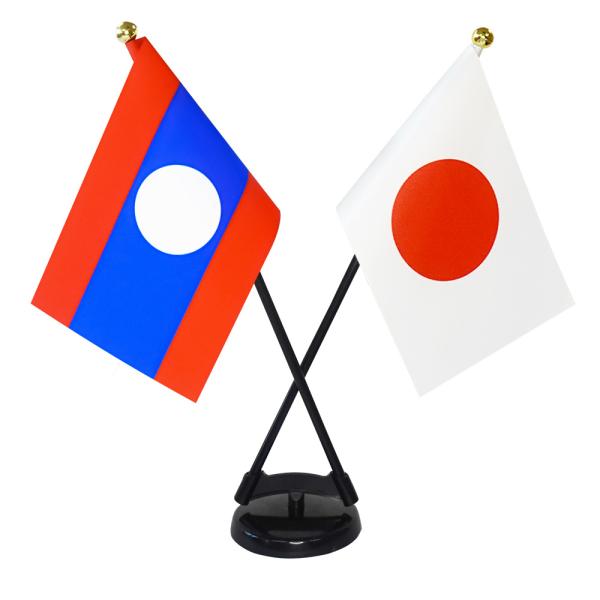 [TOSPA世界の国旗ミニフラッグの特長]●旗生地は重厚感ある華やかなテトロンスェードを採用！●色鮮やかな染色!●優れた染色堅牢度（色落ちしにくさ）●品揃えが豊富!●高品質で低価格！