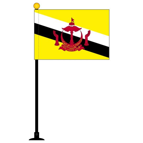 [TOSPA世界の国旗ミニフラッグの特長]●旗生地は重厚感ある華やかなテトロンスェードを採用！●色鮮やかな染色!●優れた染色堅牢度（色落ちしにくさ）●品揃えが豊富!●高品質で低価格！