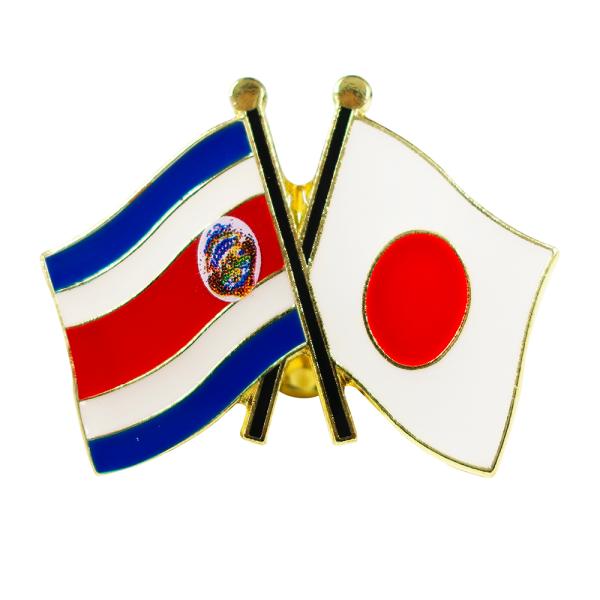 世界の国旗　ピンバッジ2ヶ国友好旗タイプ【基本仕様】 サイズ：約20×20ｍｍ材質：亜鉛合金・樹脂盛り★よくあるご質問<左側の国旗が裏側です。失礼ではないですか？日本において国旗掲揚のプロトコルとしまして・国旗に向かって左側が優先国と...