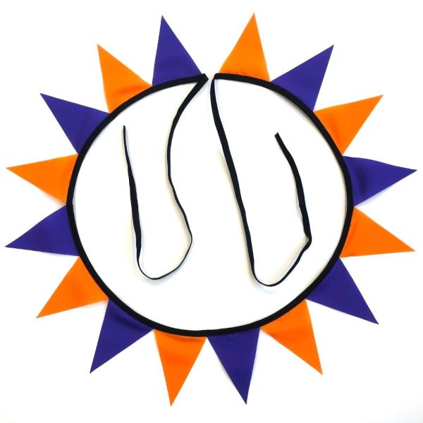 お部屋を可愛くデコレーション！フラッグガーランドミニ三角連続旗フラッグガーランドとは紐に連続する旗をあしらった装飾のことで、逆三角形の旗を連続したものが多いとされています。キャンプのテントの装飾や目印、誕生日・クリスマスなどパーティーの飾り...