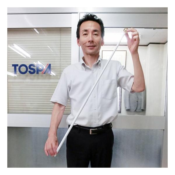 新発売！！軽量で持ち運びに便利なスライド式フラッグ用ポール低価格ですが強度あります！金色国旗玉付き！