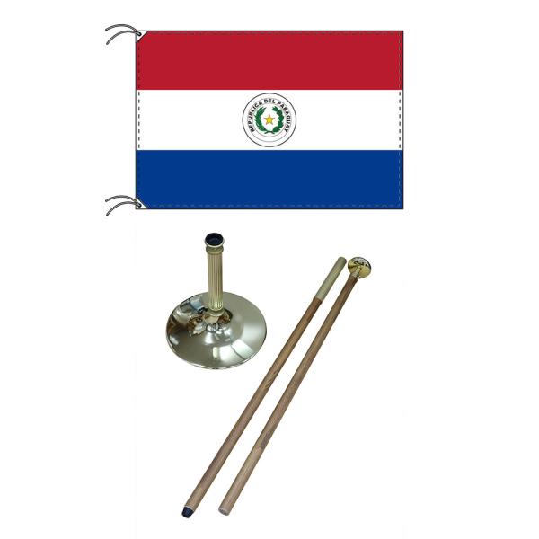 高級直立型スタンド・国旗セット世界200カ国の国旗を選択できます企業様の玄関や国際会議に最適な重厚感ある最高級国旗セット【基本仕様】●スタンド円形スチール製　台座直径35cｍ　差込口高さ40cｍカラーは３色 ●ポールゴールド色、ブロンズ色ス...