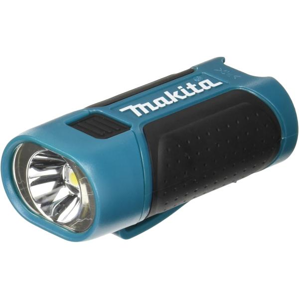マキタML704は、7.2V差込式バッテリー対応で高照度LEDを搭載したコンパクトな充電式懐中電灯です。350ルクス以上の明るさと軽量設計（0.06kg※バッテリー除く）で、床下・天井裏・防災時など多用途に活躍。長寿命LEDと耐久設計で、プ...