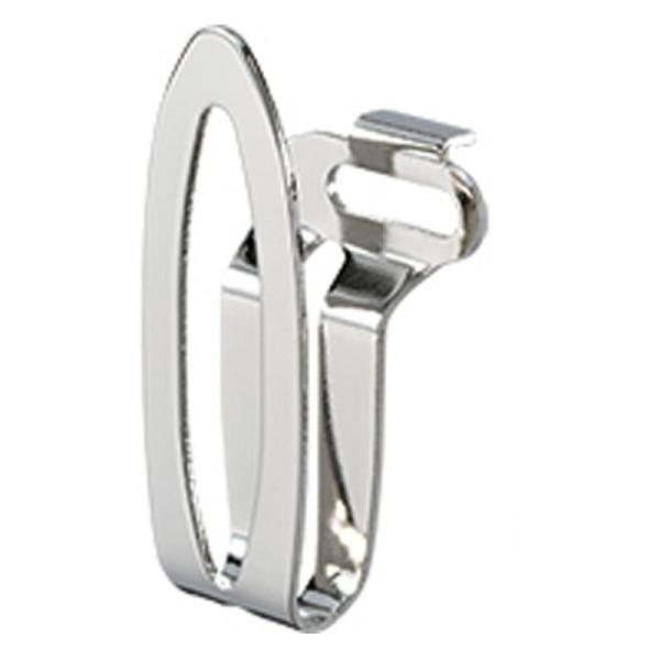 腰ベルトに引っ掛けることができ、作業の中断時に便利です。トラスねじM4（黒）別売