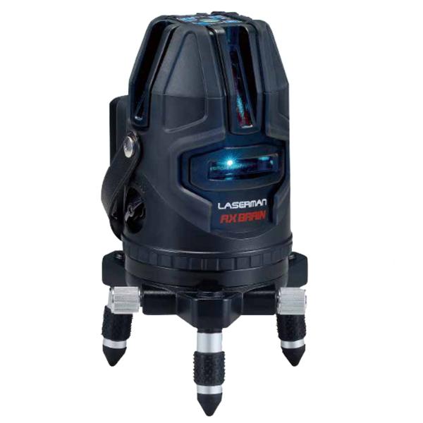 AX BRAINの「LASERMAN LV-5FB」は、プロフェッショナルな墨出し作業をサポートする高輝度フラッシュブルーラグーンレーザー墨出し器です。この製品は、ブルーラグーンレーザーを採用し、ギラつきが少なく目に優しい光を提供します。ラ...