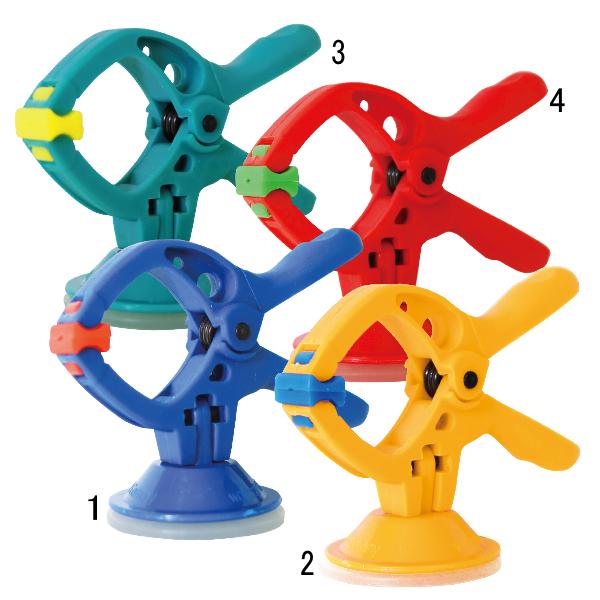 ドイツ発の高品質ブランド「WOLFCRAFT（ウルフクラフト）」が提供する「マイクロフィックス S ミニ スプリングクランプ 吸盤付き」は、日常からDIY、オフィスやアウトドアまで幅広く使える多機能アイテムです。サイズは約53×63×31m...