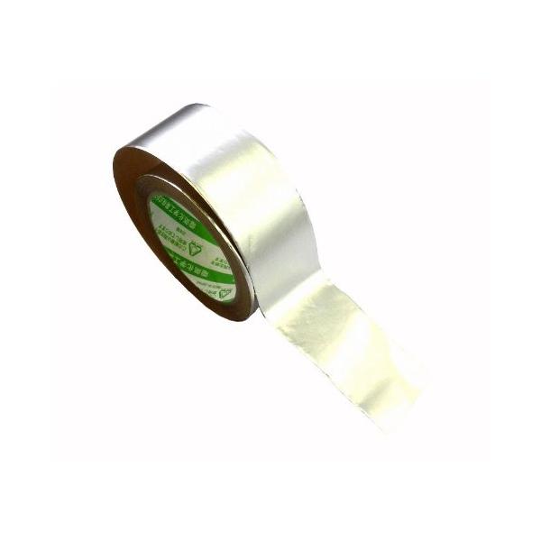【商品説明】●断熱材などを止めるために開発されたアルミテープです。●独自の特殊粘着剤を使用していますので、強い粘着力を発揮します。●低温特性に優れ、0℃の使用にも充分な実用性を発揮します。【用途】●断熱材固定用、ダクトシール用