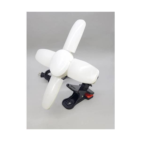 [定格入力電圧]100?120V[消費電力]最大 500W[定格周波数]50/60Hz[口金]E-26[コードの長さ]VCT 2C 5m[明るさ]5800LM[材質]本体/ABS樹脂 電球/ポリカーボネート[質量]約870g(クリップ・コー...