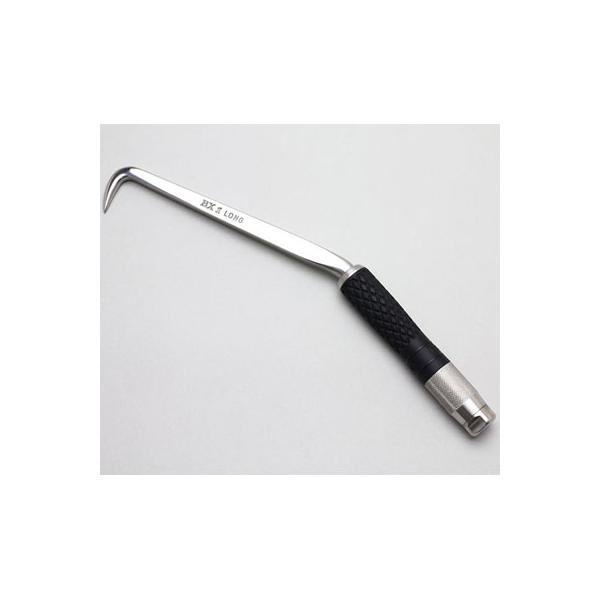 細めで握りやすく、滑りにくいDグリップ仕様 回転部はベアリング内蔵で滑らかな回転を実現 全長：295mm ゴム部最大径：22.5mm