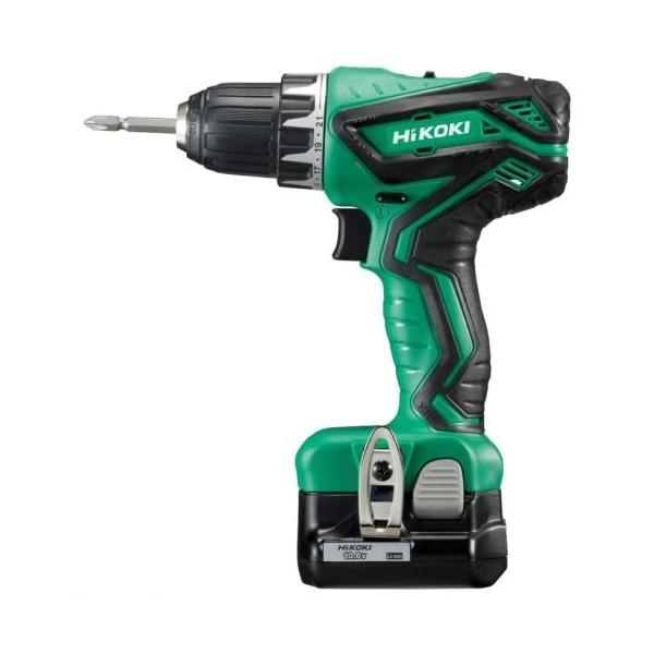 高トルクと優れた作業効率を求めるプロのためのコードレスドライバドリルです。高容量3.0Ahリチウムイオン電池を搭載し、一充電あたりで木工穴あけ(18mm)約270個の作業量が可能なため、連続作業にも適しています。この電動工具は最大締付トルク...