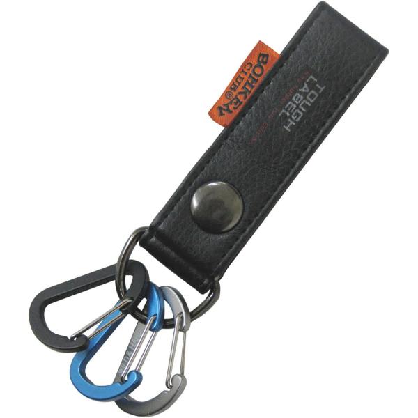 全長：約140mm  ■材質 カラビナ:アルミ ストラップ部:ポリエステル、合成皮革 ■サイズ:全長約140mm ■対応ベルト幅:50mm ■重量:約43g