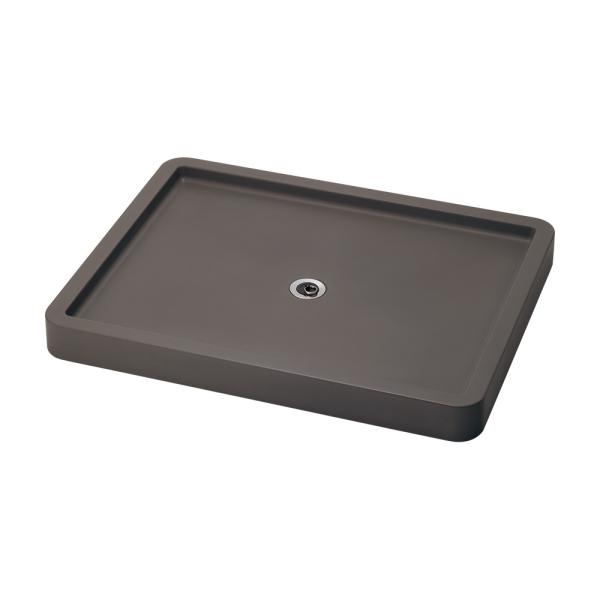 ガーデニングの際に便利なガーデンパンです。【商品説明】このガーデンパンは、排水金具が付属しており、呼40・50VU管用に対応しています。排水がスムーズに行えるため、使い勝手が向上しています。また、ゴム栓も付き、くさりがない設計になっています...
