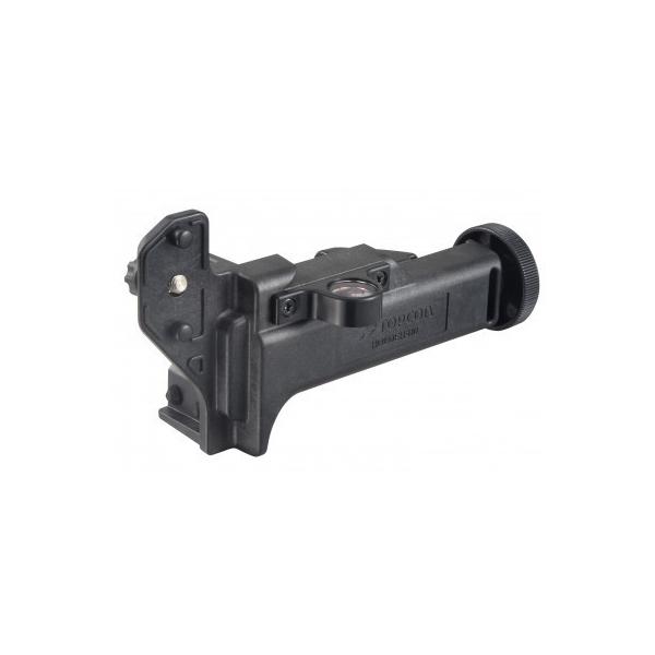 受光器をロッドやスタッフなどに取り付けできます