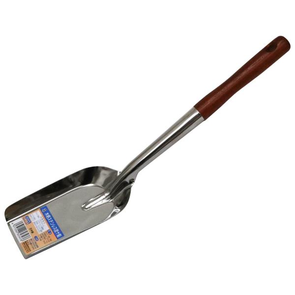 炭の後片付けや溝の掃除に最適な千吉の木柄ステンレス炭十能 CJ-5は、頑丈で持ちやすい設計が特徴です。本製品は、溝掃除や石炭・木炭の後始末に特化しており、特に以下の点で優れています。【商品説明】本製品は、全長約415mmで、スコップ部のサイ...