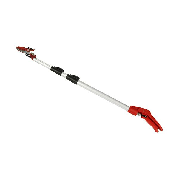 JANコード  4977292685849ブランド名  千吉商品名  三段伸縮高枝切鋏　１５００規格  SGLP-12商品サイズ  幅1010 ×高さ100 ×奥行き40mm重量840ｇ用途  庭木の剪定作業、果樹の収穫作業用。機能・特徴 ...