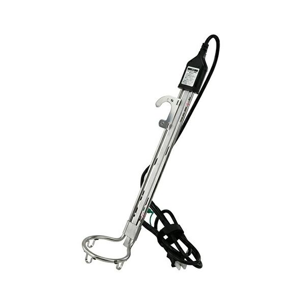 規格  BH-600WーFJ商品サイズ  幅98 ×高さ130 ×奥行き500mm重量690ｇ用途  内装・土木建築現場、アウトドアレジャー等で、バケツの水を温める電熱式ヒーター。機能・特徴  温度が一定以上になると電源を切る過昇防止センサ...