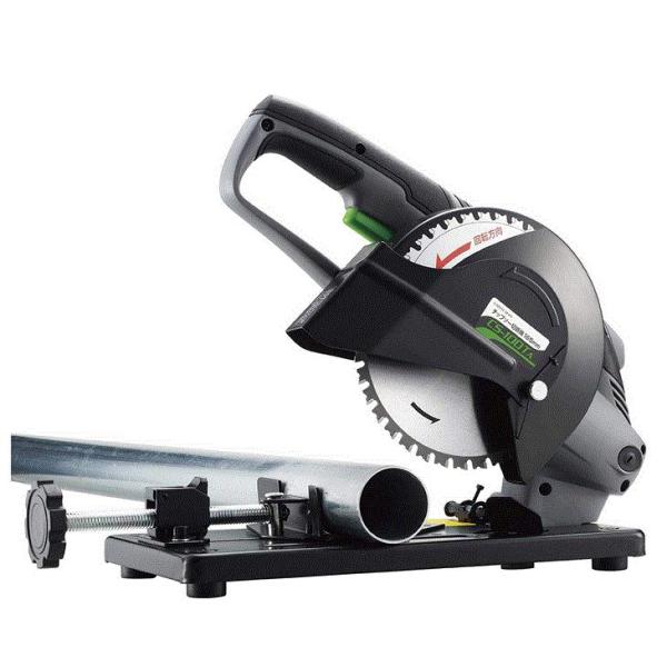 チップソーで切るから切断面がキレイ火花・切断クズが少なく、スピーディーにカット電圧:AC100V、 周波数:50/60Hz、 電流:6.9A、消費電力:650W回転数:4,200min-1バイス開き幅:1段目約0~80mm、2段目約15~1...