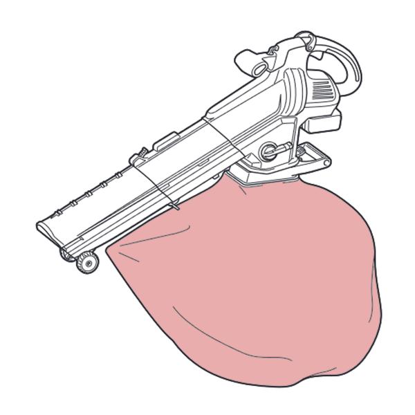 ダストバッグアッセンブリのみ※赤塗されている部分のみの販売となります適合モデルMUB187D