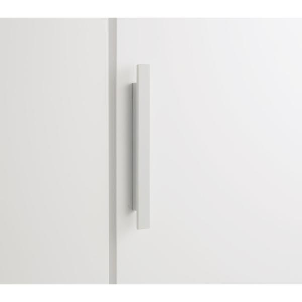 パナソニック ベリティス 収納用建具 T4型取っ手 ねじピッチ:120mm/ねじ長さ:33mm ホワイト色(塗装) KRE1HT43WH