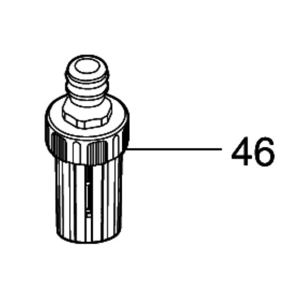 マキタ(makita) 部品 MHW180D用 LX00000060 ストレーナアッセンブリ 図番46