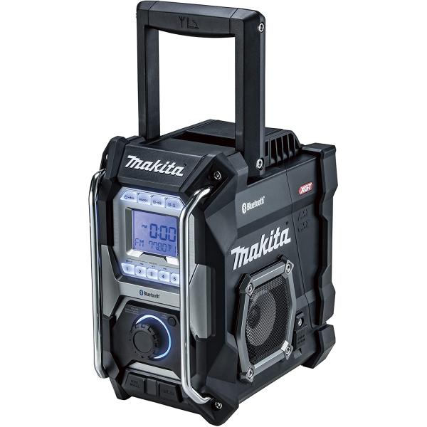 本製品は、マキタの充電式ラジオ「MR002G」です。Bluetooth対応で音楽再生や、外部アンテナを使用した高音質ラジオ視聴が可能。防じん・防滴設計で現場やアウトドアでも安心して使用できます。対応バッテリー40Vmax18V14.4V10...
