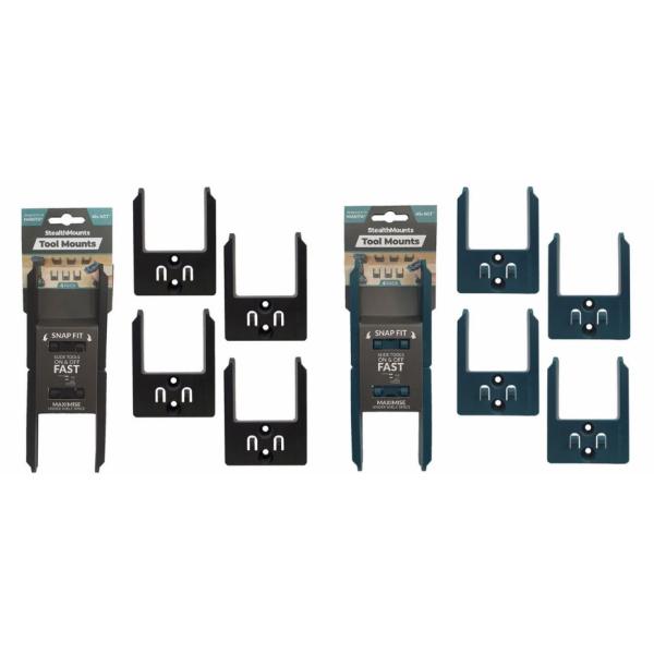 本商品は、マキタ（Makita）の40V用のツールマウント（ホルダー）です。壁や机に取り付けることで、ツール本体を平積みする必要がなくなり、壁や机に固定して、整理整頓・安全保管の両立ができます。マウントに取り付ける時は” カチっ ”とロック...