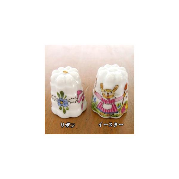 ■素材：陶磁器■サイズ：高さ 約2.5cm■製造：Lindner リンドナー（ドイツ）ドイツ南東部・バイエルンにあるリンドナー社のシンブルです。テーブルウェアを長年制作している老舗でその技術は小さなシンブルにも渡ります。シンブルはひとつひと...