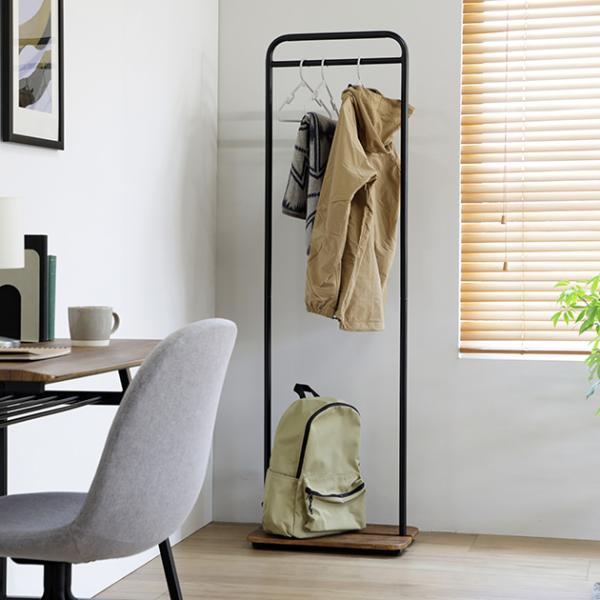 [材質]:・底板：MDF（15mm厚）塩ビシート真空成型・フレーム：スチール（φ22.2mm）粉体塗装[カラー]:ブラウン[商品サイズ]:幅50cm×奥行き33cm×高さ160cm[生産国]:中国[特徴]:■仕様・シンプルで使いやすい、ブル...