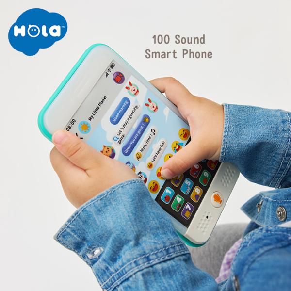 企画:・生産：中国対象年齢:6ヵ月〜サイズ:W8cm×D15cm×H2cm重量:110g材質:ポリプロピレン、PET、ABS樹脂備考:★6カ月頃の赤ちゃんから音遊びが楽しめるスマホトイ。効果音は100種類以上なので飽きずに楽しめます。・録音...