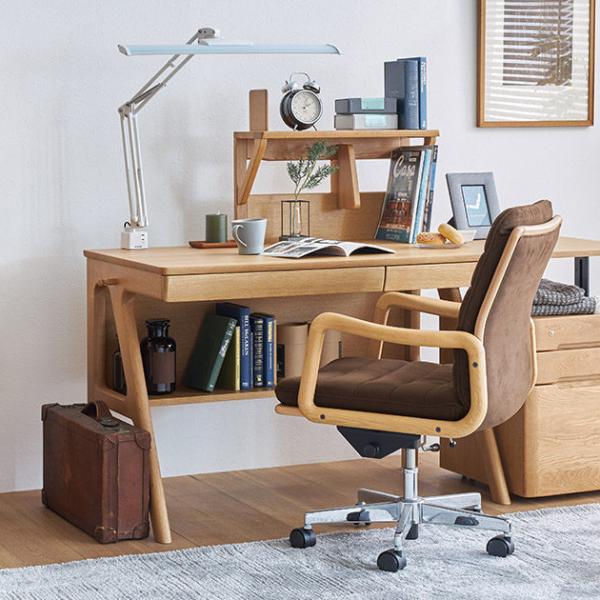 [材質]:ナラ[カラー]:ナチュラルオーク、カフェオーク[商品サイズ]:幅110cm×奥行き65cm×高さ73cm[生産国]:日本■品質保証5年間■浜本工芸1948年、広島にて創業した老舗の木製家具メーカー。創業以来、良質な素材を使い、加工...