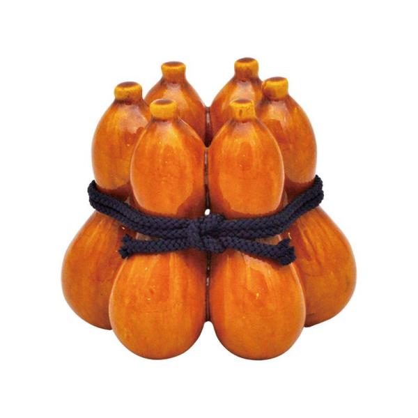 作者：佐々木昭楽外装：桐箱大きさ：直径6.6cm×高さ5.7cm六つ揃った瓢箪は、無病（六瓢）息災のお守りになるとされます。※掲載商品の在庫は、常時確認するよう努めていますが、実店舗と共有しておりますので、まれに在庫切れにも関わらず、ご注文...