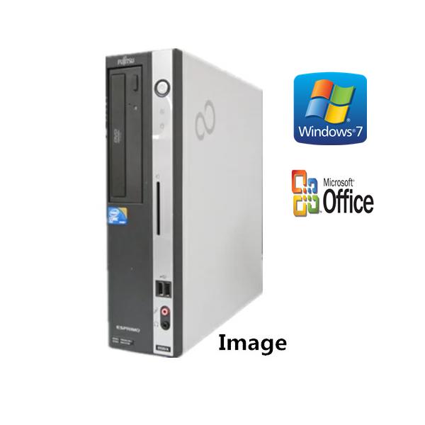 ポイント10倍 中古パソコン  Windows 7 Pro 32bit  正規Microsoft Office Personal 2013付 富士通 ESPRIMO Dシリーズ Core i5〜 メモリ4G HDD250GB中古パソコン デ...