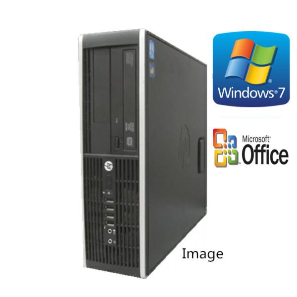 ポイント10倍 中古パソコン  Windows 7 Pro 32bit  正規Microsoft Office Personal 2013付 HP Compaq シリーズ Core i3〜 メモリ2G HDD500GB中古パソコン デスクト...