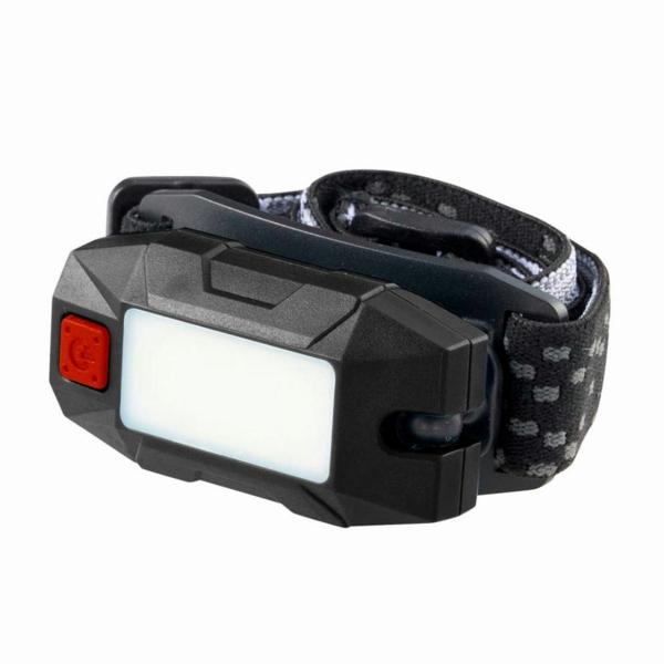 【浜田商会 LEK119 USBフレキシブル COBヘッドランプの説明】USB充電式+フレキシブル機能付コンパクト設計