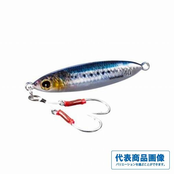 【シマノ WONDERFALL 40G JＭ−504Qの説明】【◆ゆうパック◆→地域によって配送遅延あり】シマノ ルアー シーバス・ヒラメ メタルジグ WONDERFALL 40G JM-504Q NRイワシ 005流行の「ショアスロー」に...