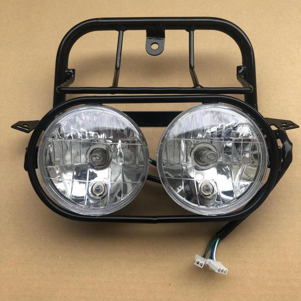 ■商品番号AF58-004■商品概要商品内容：ヘッドライト　（ヘッドライトステー　電球付）付属品：ｐｈ７電球*2個　ｔ10電球*2個備考：当商品はスモール付いており、改造パーツの為、取り付ける時は若干工夫する場合が御座います■適合車種▼HO...